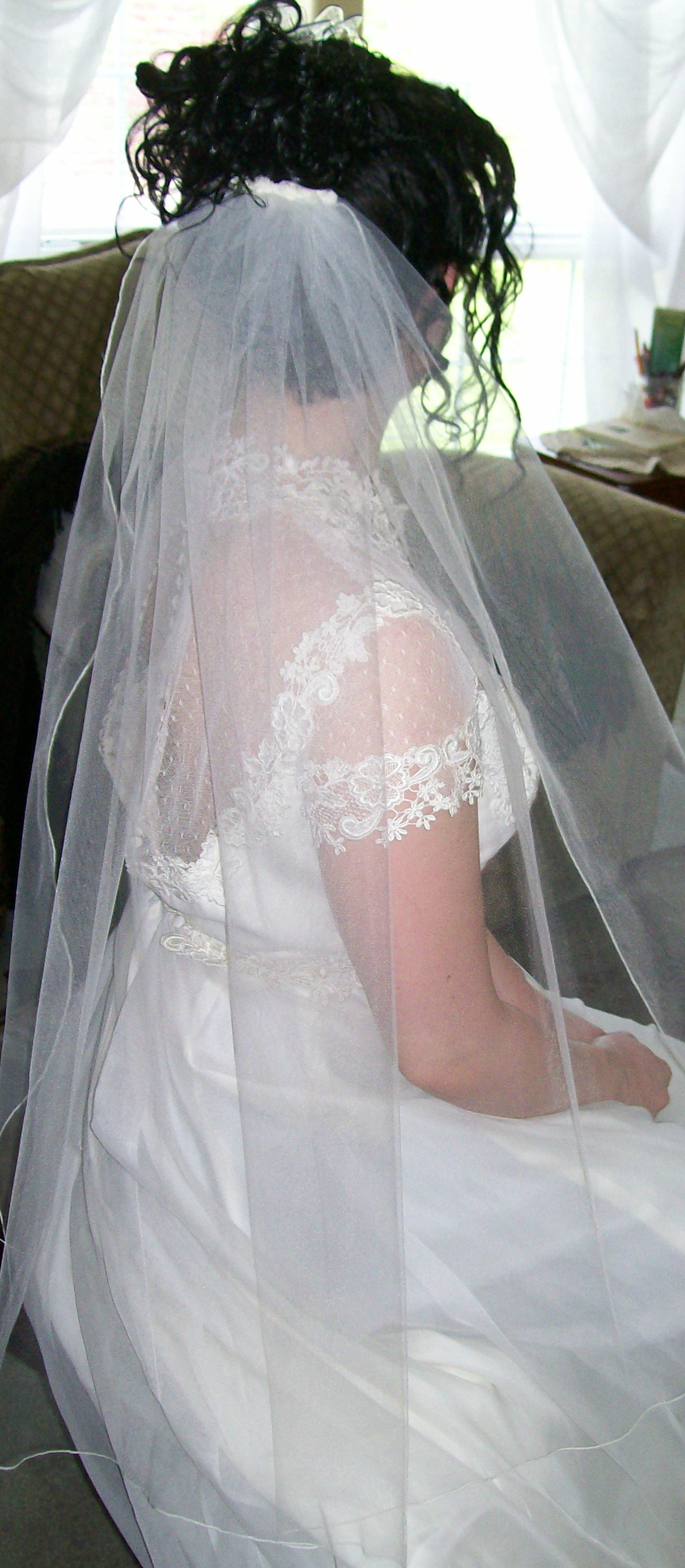 Single Layer Bridal Veil - 36 Inch on Luulla